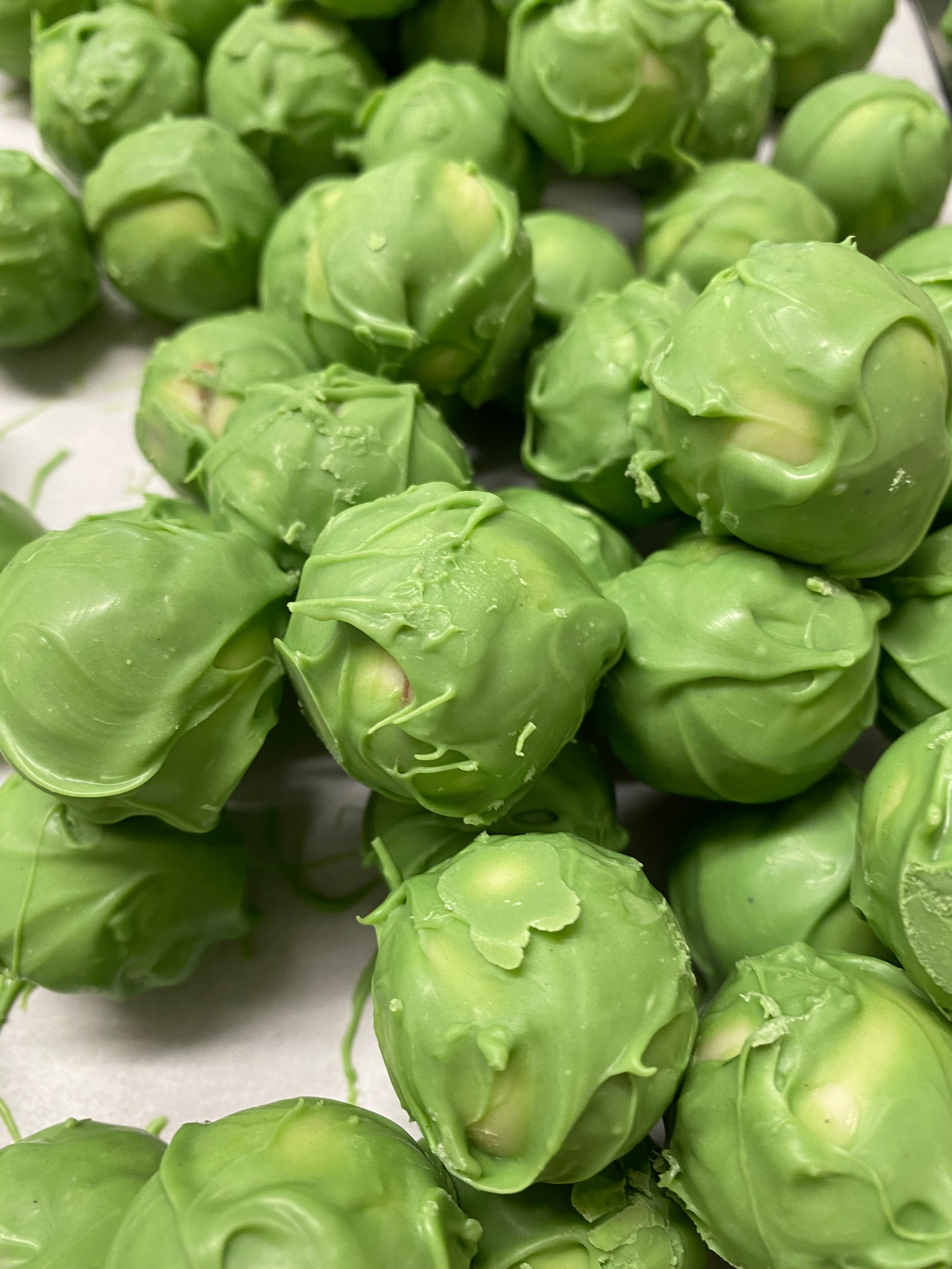 Handmade chocolate sprouts | Christmas chocolates | After dinner ...